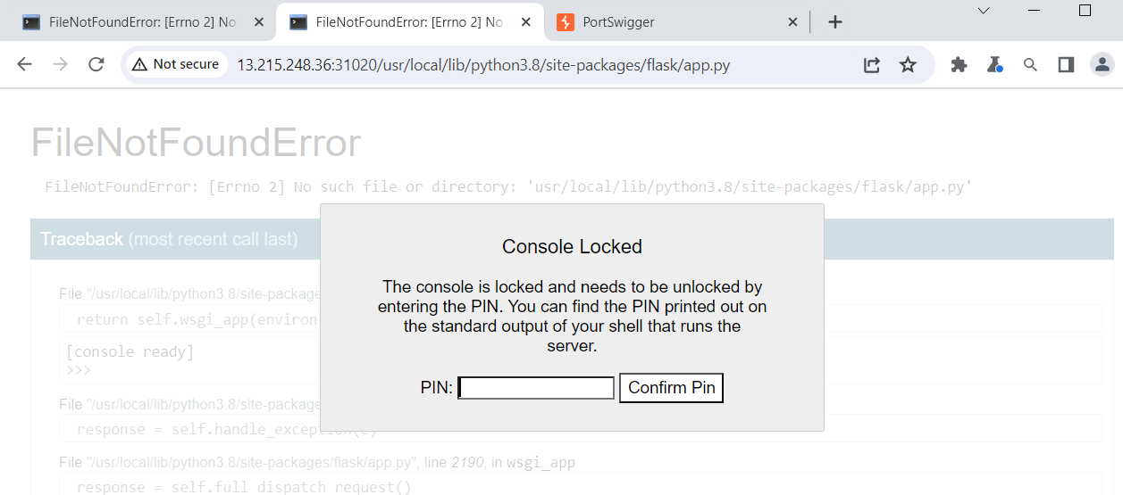 Write-Up Flask Dev | Ren